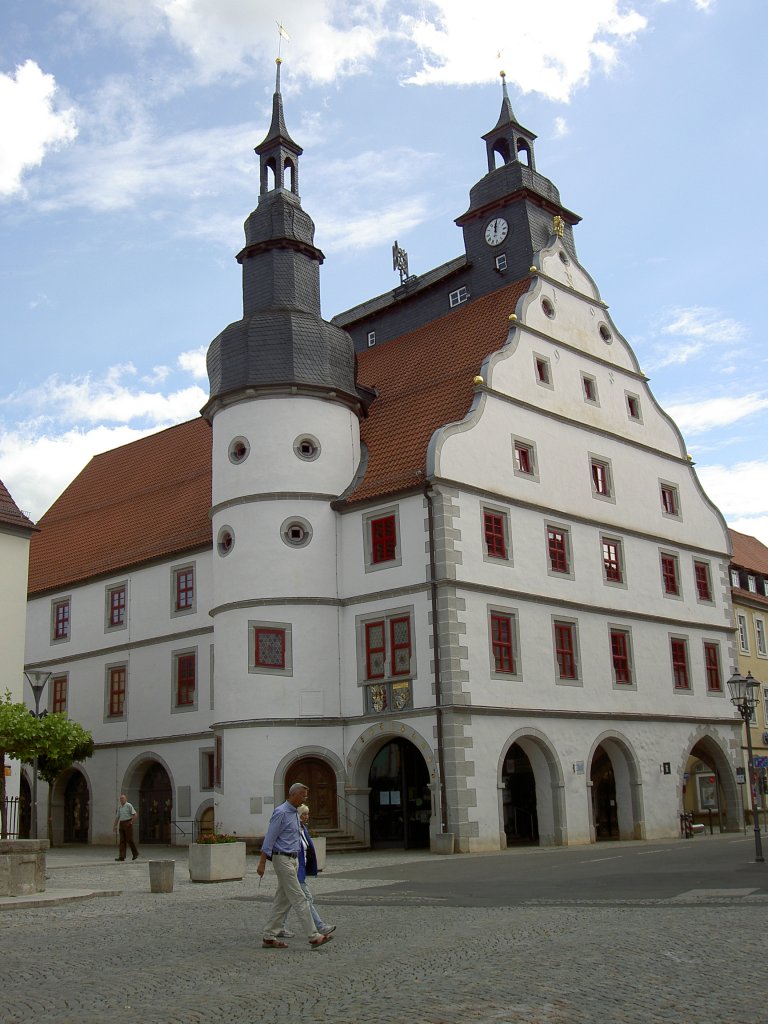 Hildburghausen, Rathaus von 1595 (10.06.2012) - Staedte-fotos.de