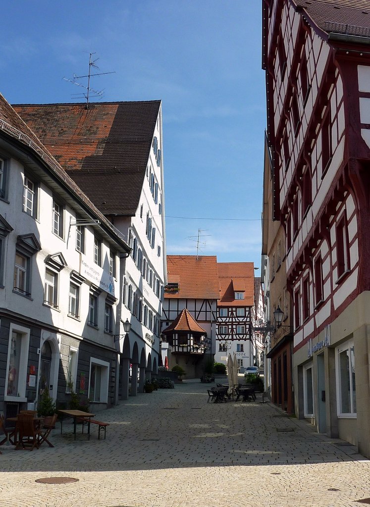 Pfullendorf, Blick in die Hauptstraße, Aug.2012 - Staedte-fotos.de