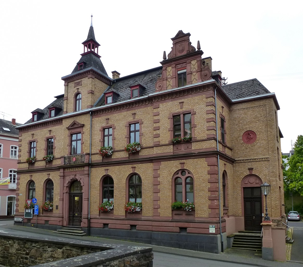 Lahnstein, das Stadthaus, Sept.2014 - Staedte-fotos.de