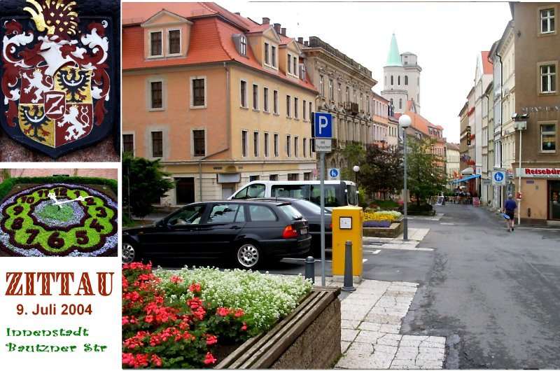 Zittau, Innenstadt 2004 - Staedte-fotos.de